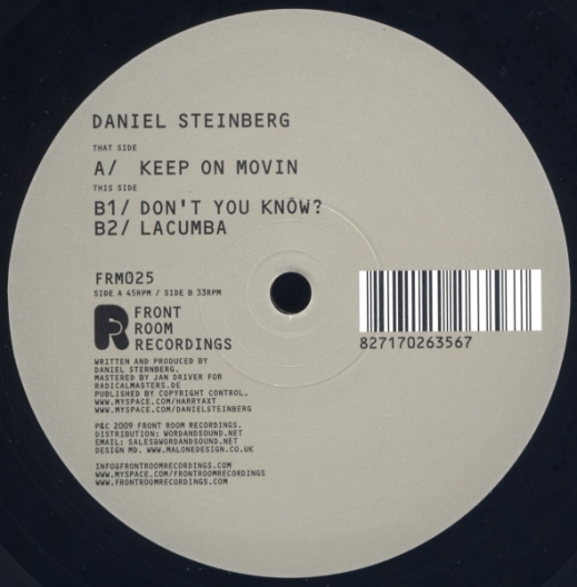 Daniel Steinberg - Keep On Movin: M u s i k a N o v a